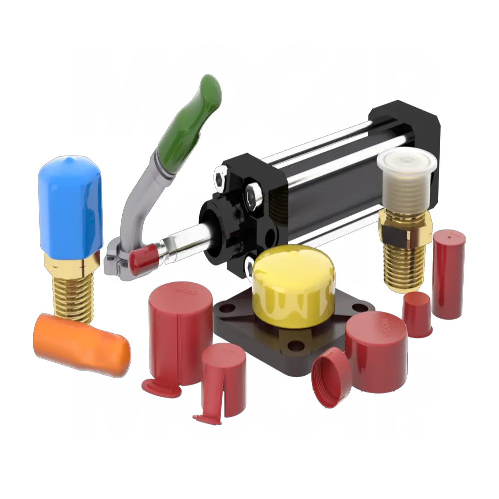 Plastic Caps for Product Coating, Appearance and Finishing - Made by MOCAP