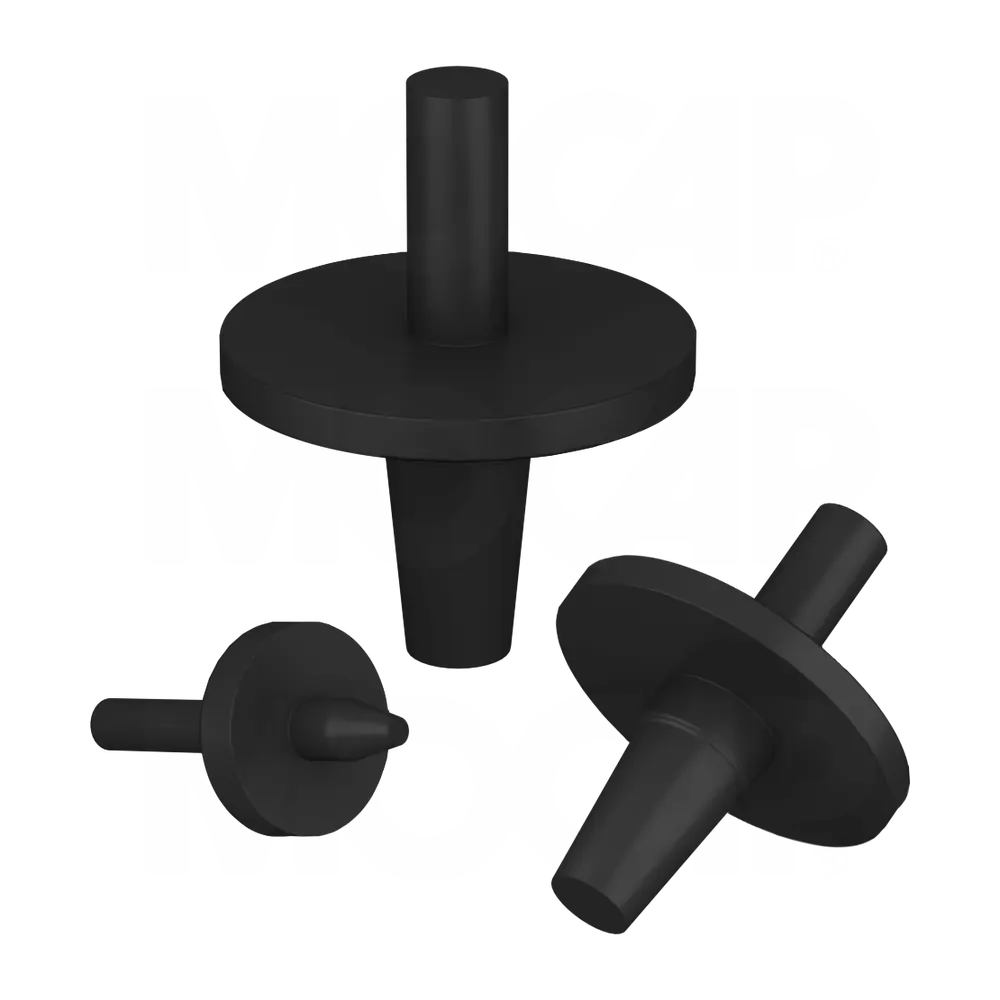 EPDM Rubber Washer Plugs - MOCAP - EPDM Tapered Masking Plugs